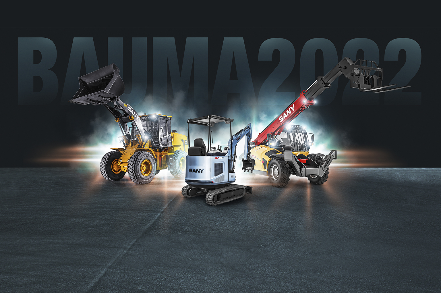 Sany, a Bauma 2022 l'offerta si allarga in modo strategico | e-construction