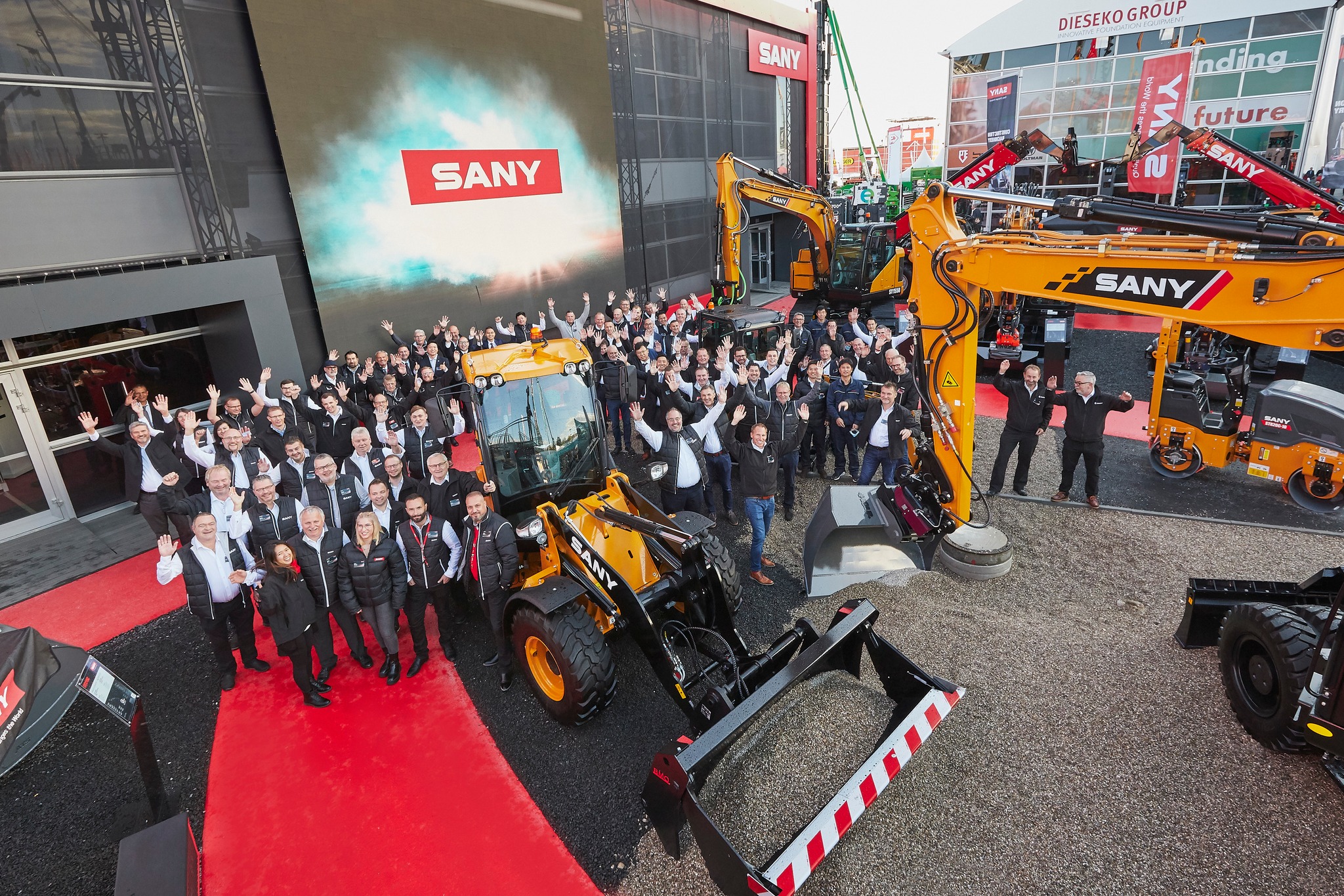 SANY, bilancio positivo dopo Bauma 2022 | e-construction