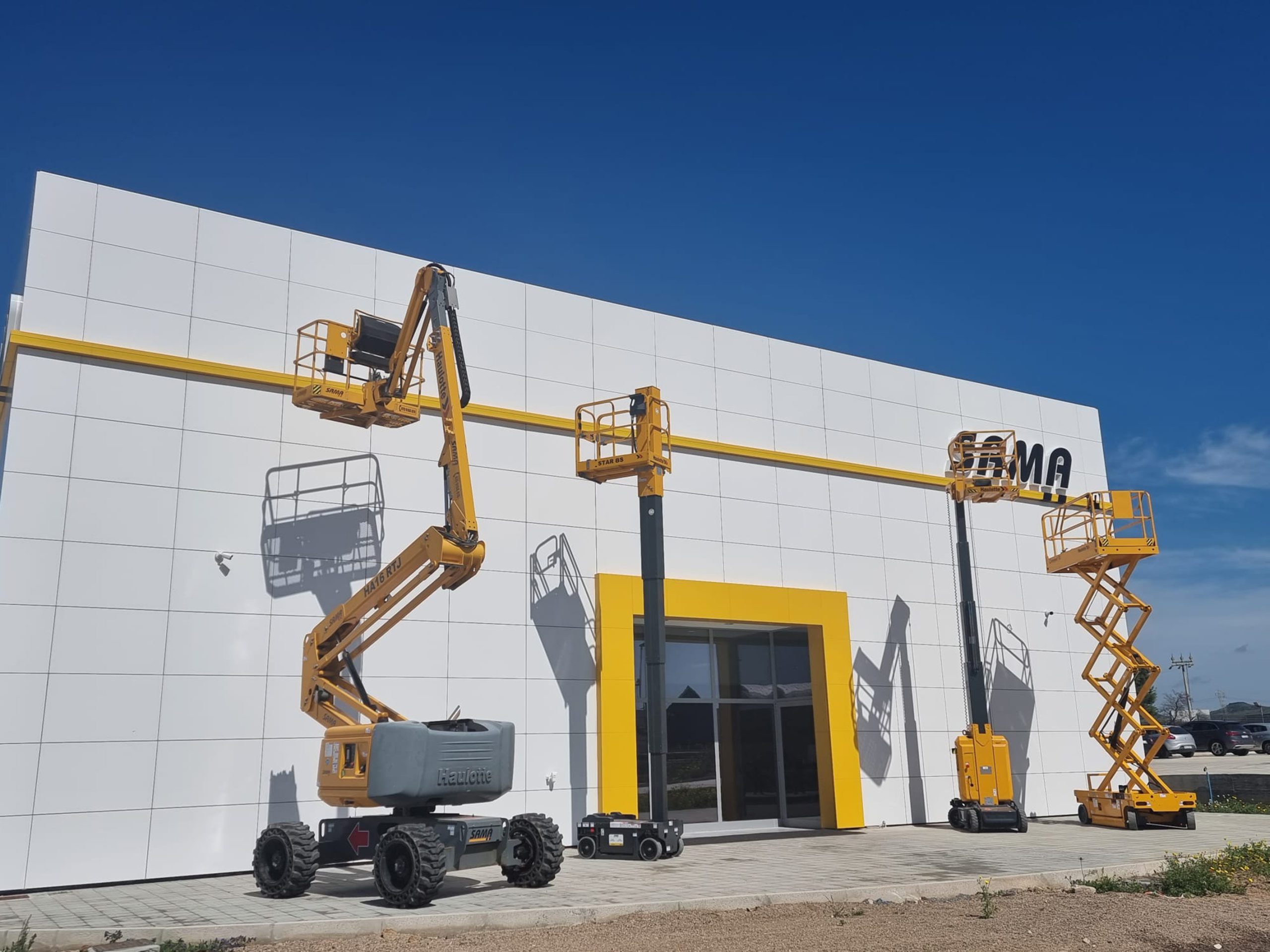 Haulotte, partner di SAMA | e-construction