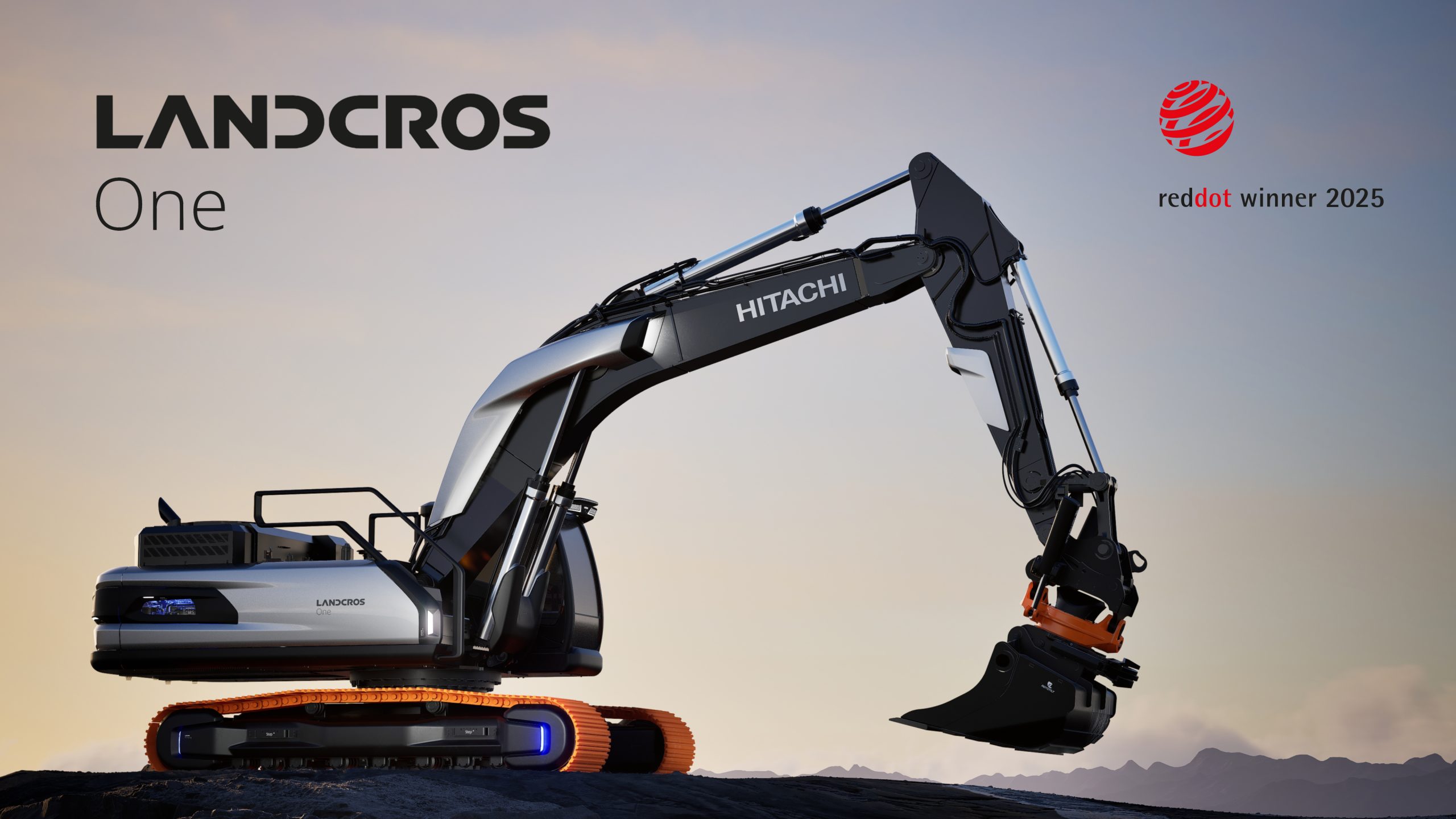 Hitachi ha vinto il Red Dot Design Awards 2025 con Landcros One