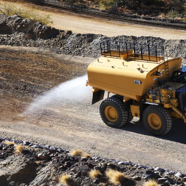 Cat 777G Water Solutions, un nuovo truck per gestione delle polveri