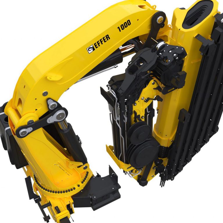 Hiab e la nuova Effer 1000, nuovi orizzonti nelle gru ad alte ...