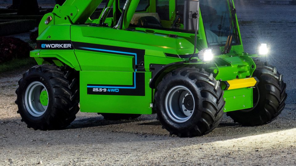 Merlo e-WORKER. Elettrico elettrizzante. | e-construction
