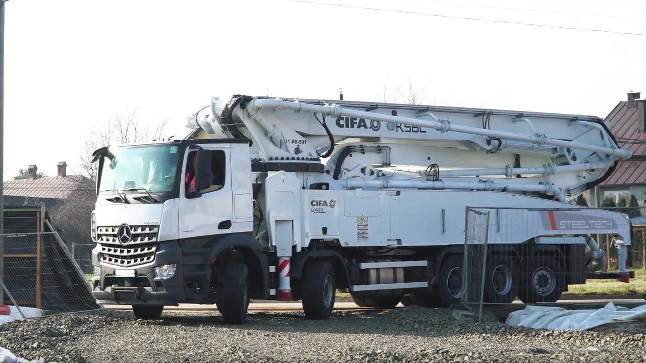 CIFA, la nuova Steeltech K56L nel range fra 50 e 60 metri | e-construction