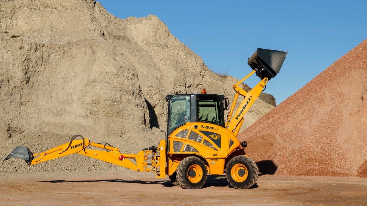 Venieri 1.33C, porta attrezzi super-compatta | e-construction