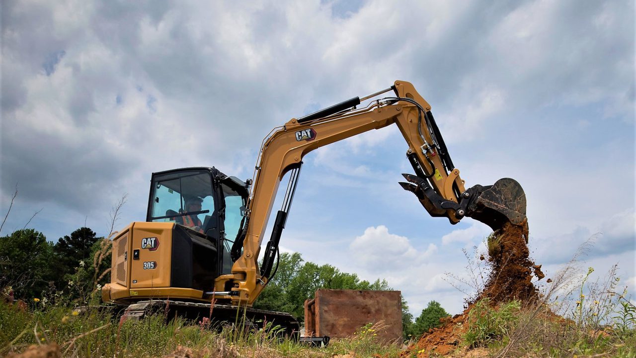 Caterpillar 304 e 305 CR Next Generation, guardano i midi | e-construction