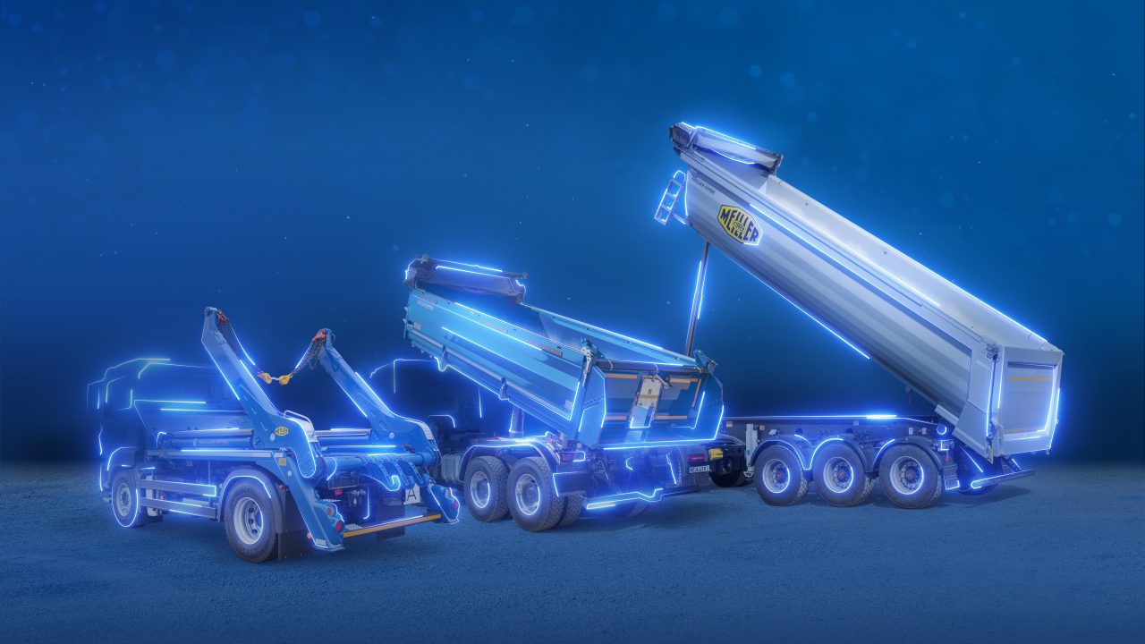 Meiller Kipper, a Bauma 2022 punta sull'innovazione | e-construction