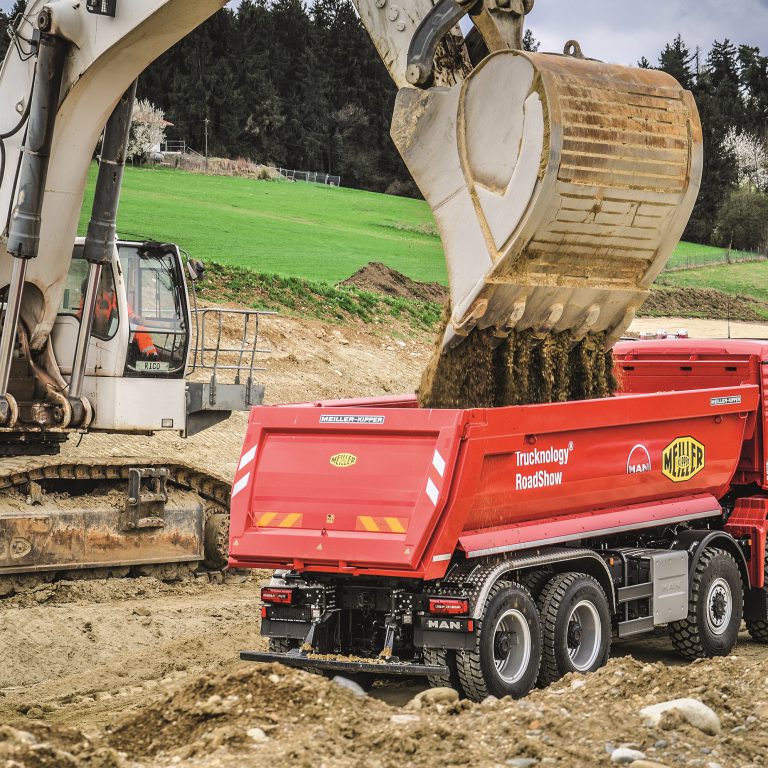 Meiller Kipper, a Bauma 2022 punta sull'innovazione | e-construction