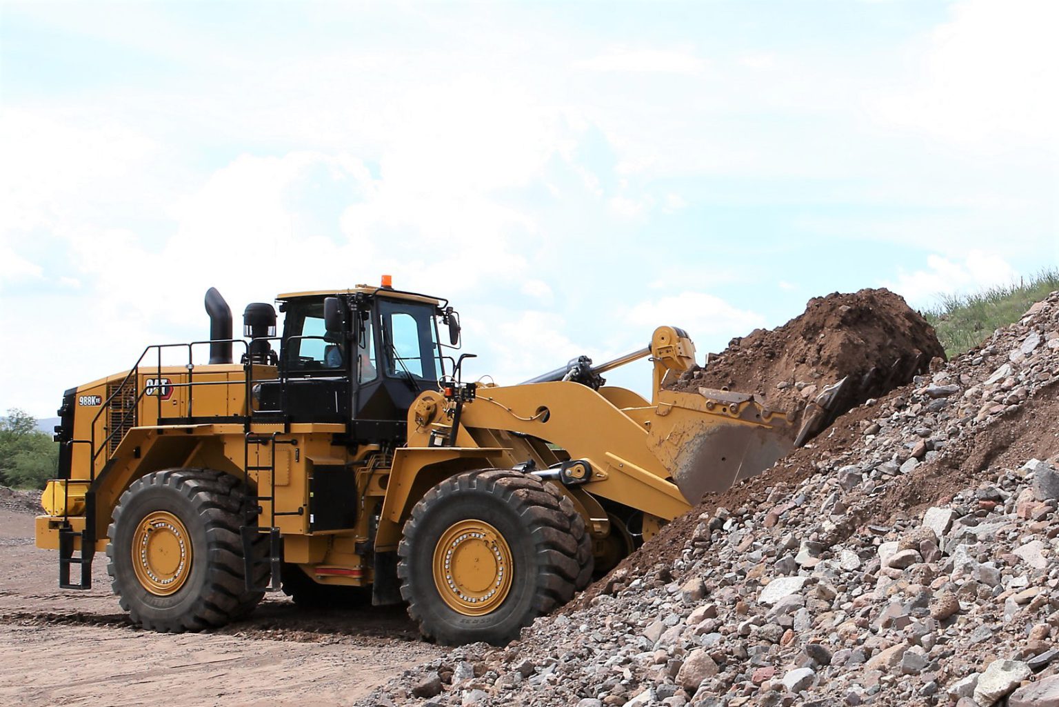 Caterpillar 988K XE, concretamente ibrida | e-construction