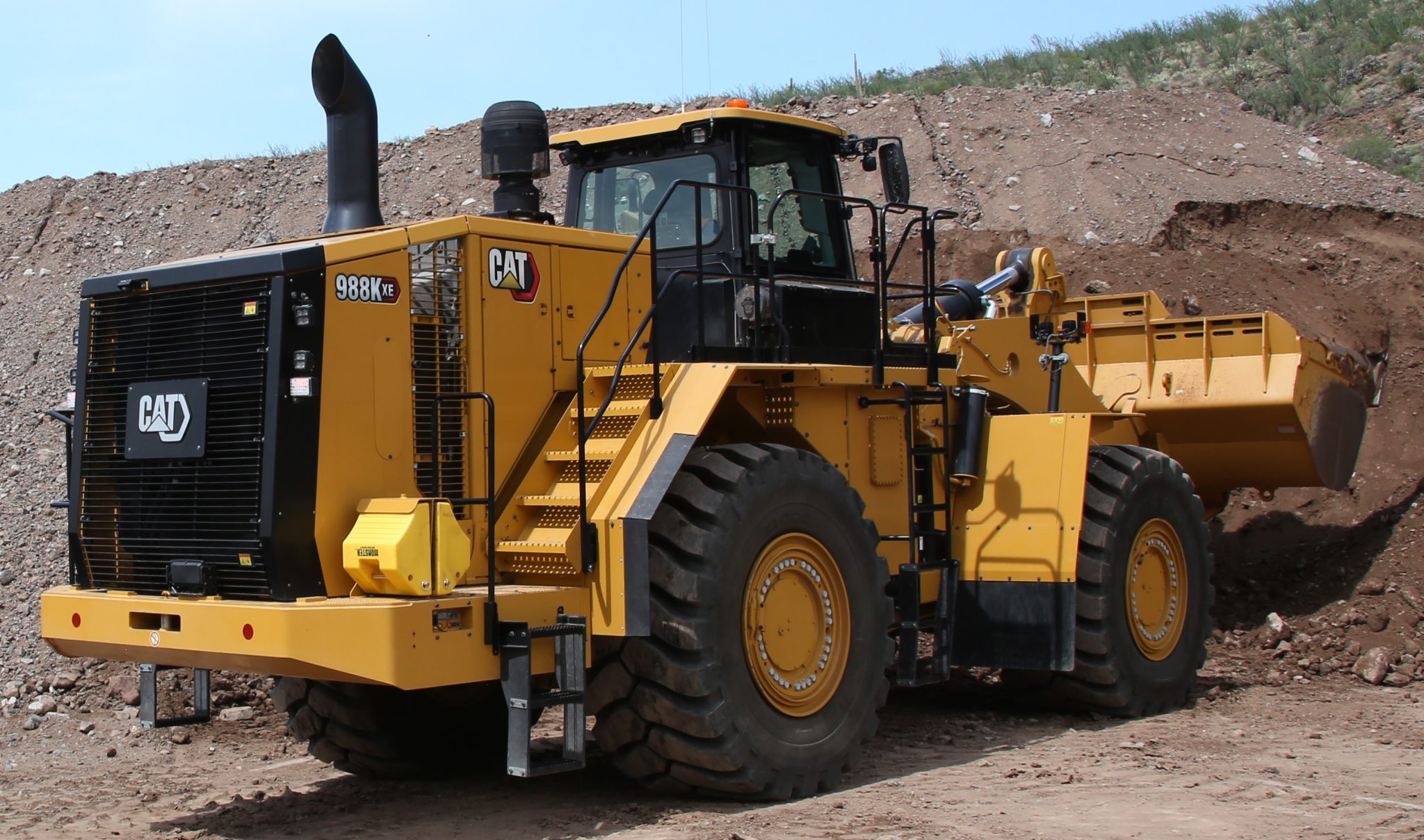 Caterpillar 988K XE, concretamente ibrida | e-construction
