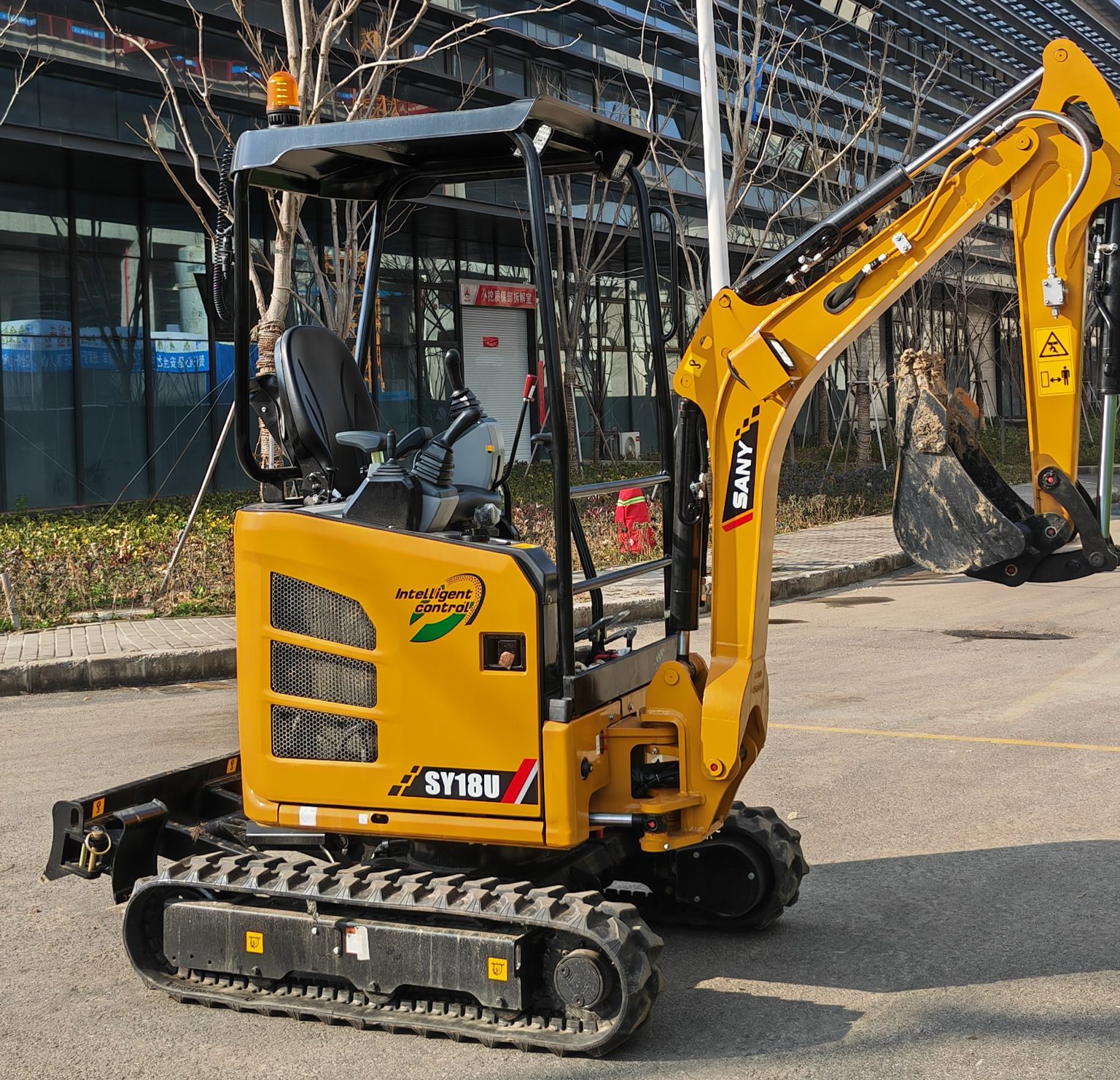 Sany SY18U, arriva il mini richiesto dal mercato | e-construction