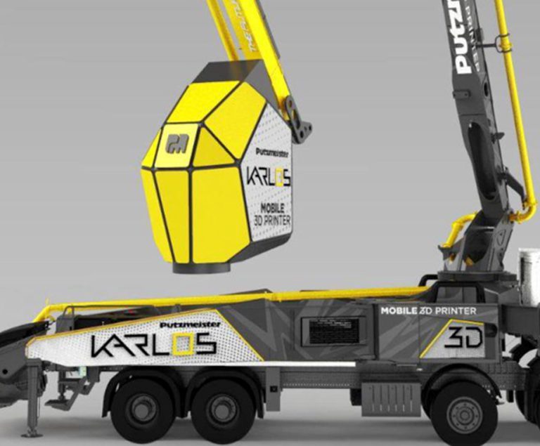 Putzmeister, a Bauma arriva KARLOS per il cls in 3D | e-construction