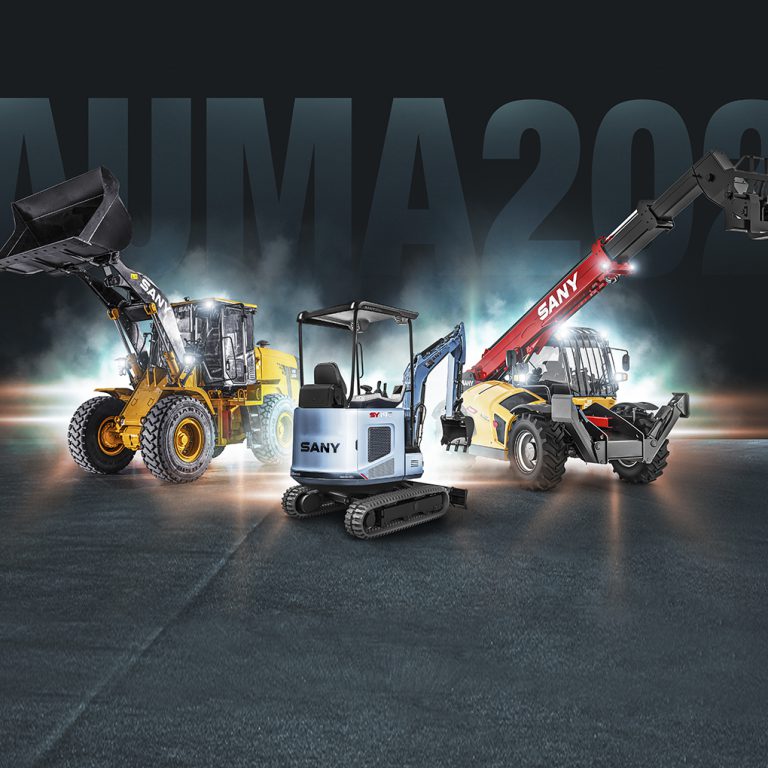 Sany, a Bauma 2022 l'offerta si allarga in modo strategico | e-construction