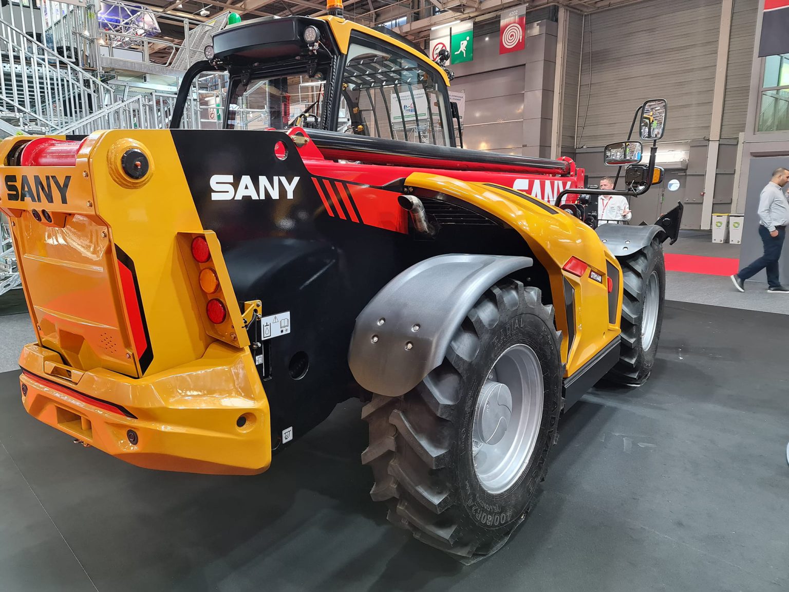 Sany, a Bauma i telescopici made in Europe | e-construction