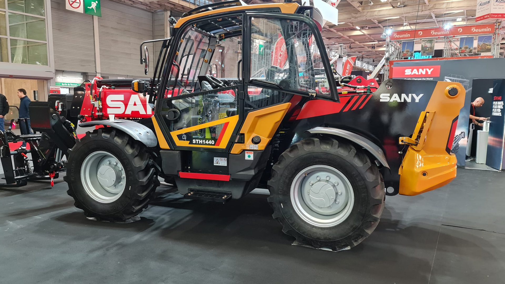 Sany, a Bauma i telescopici made in Europe | e-construction
