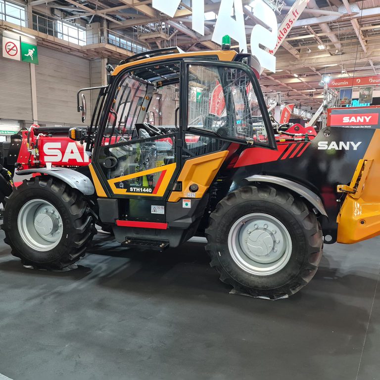 Sany, a Bauma i telescopici made in Europe | e-construction