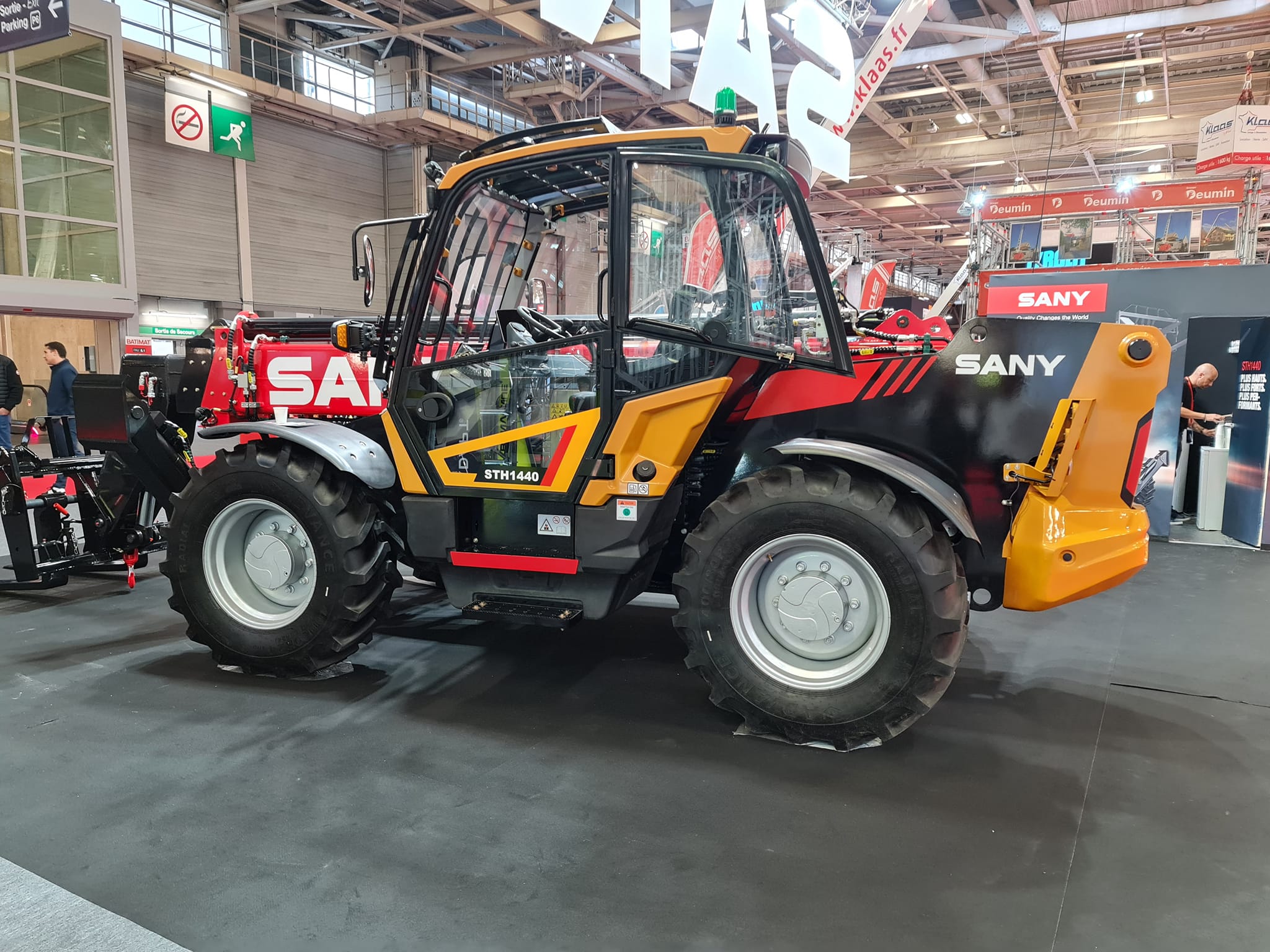 Sany, a Bauma i telescopici made in Europe | e-construction