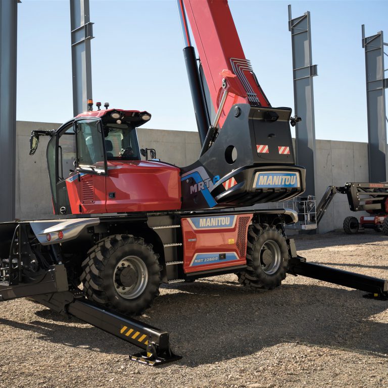 Manitou MRTe, ecco i telescopici rotativi elettrici | e-construction