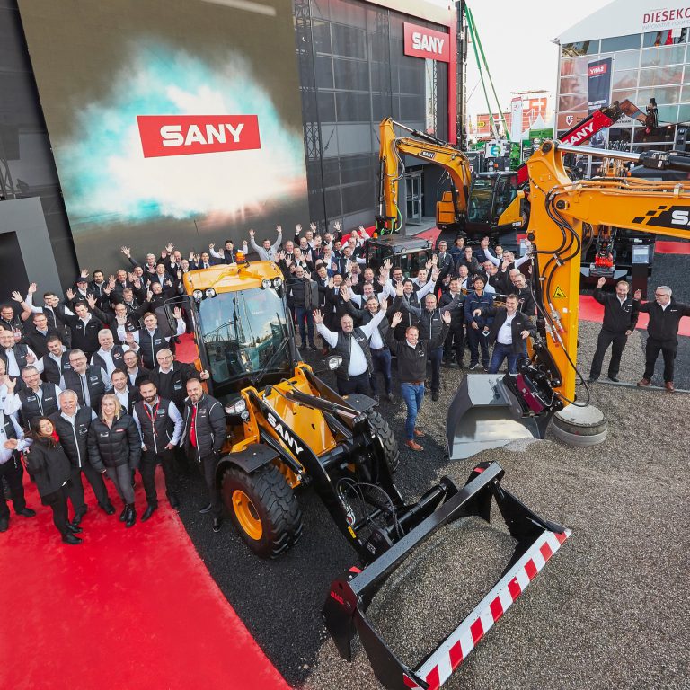 SANY, bilancio positivo dopo Bauma 2022 | e-construction