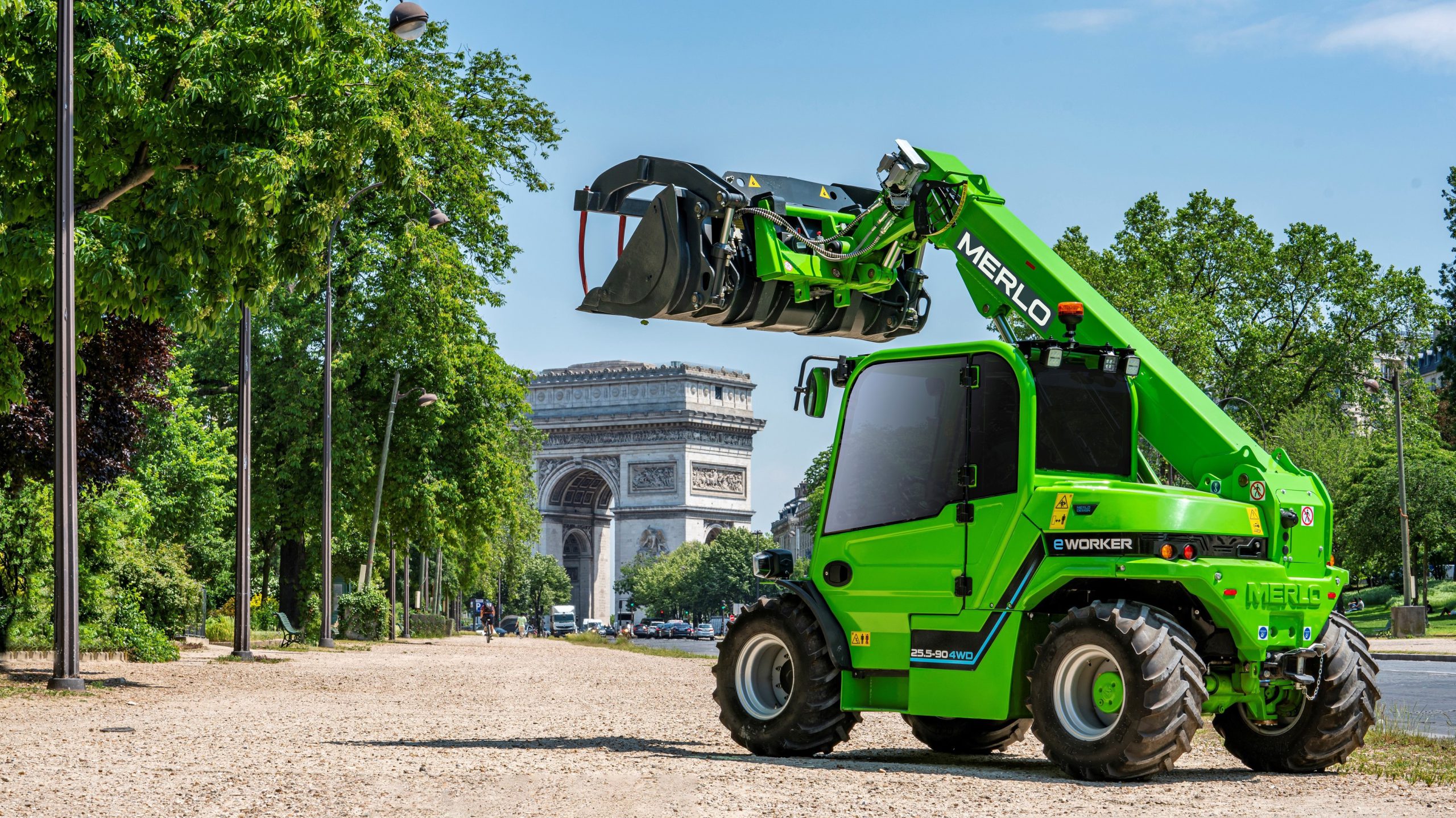 Merlo e-WORKER, batterie semplici e collaudate | e-construction