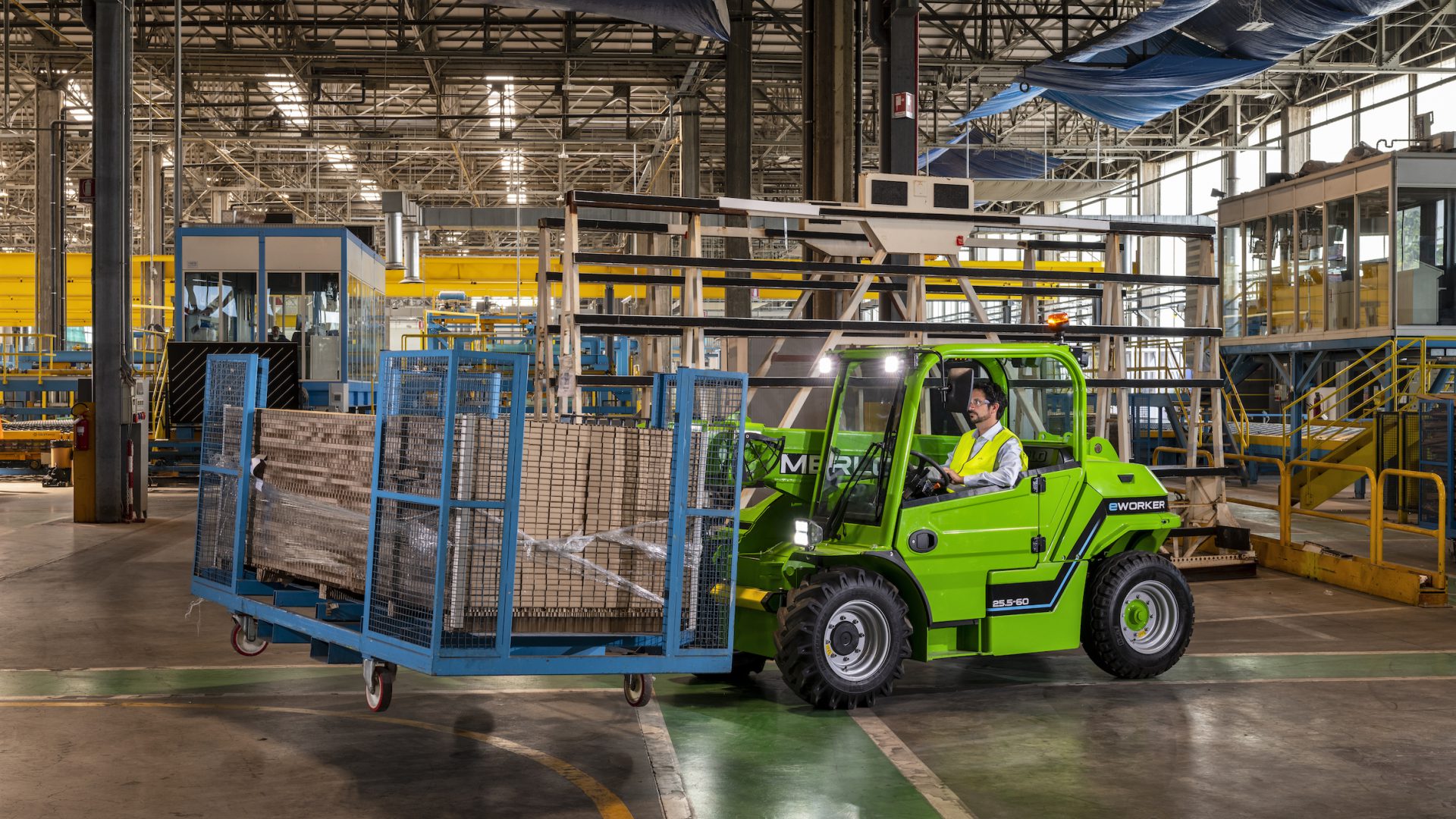 Merlo, l'e-Worker 2WD | e-construction