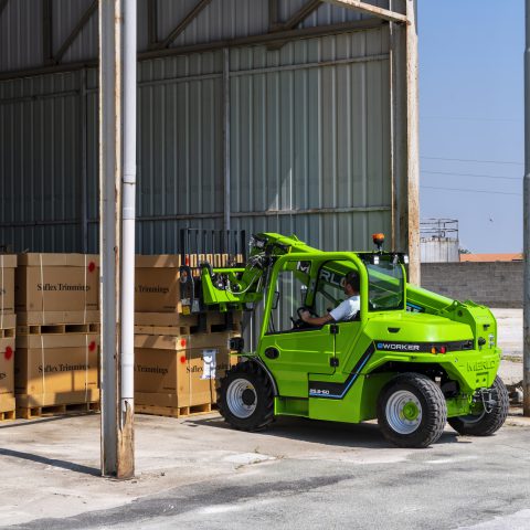 Merlo, l'e-Worker 2WD | e-construction