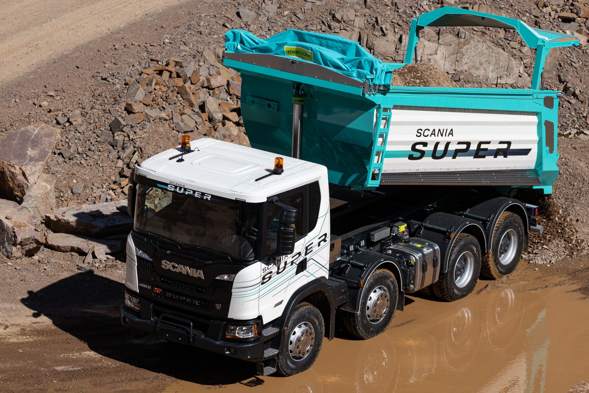 Scania Super XT, cava-cantiere super-sostenibile | e-construction