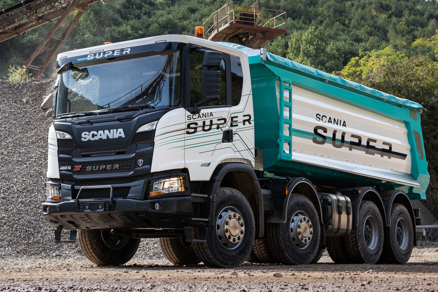 Scania Super XT, cava-cantiere super-sostenibile | e-construction