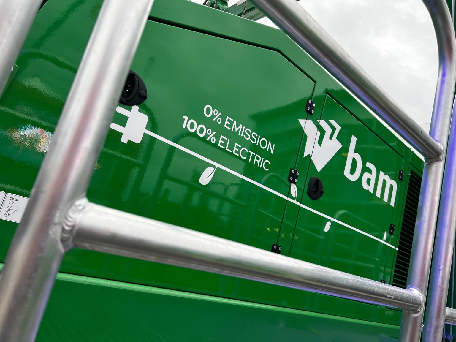 Webasto, con Woltman un elettrico da 90 tonnellate | e-construction