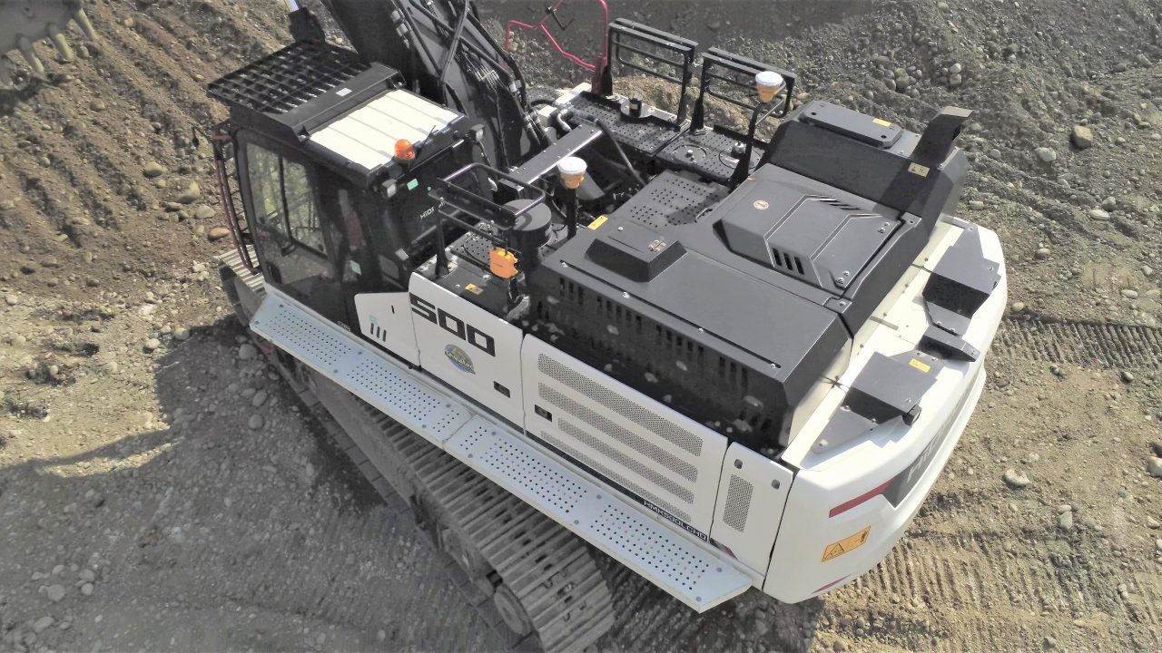 Hidromek HMK 500 LCHD H4, outsider muscoloso! | e-construction