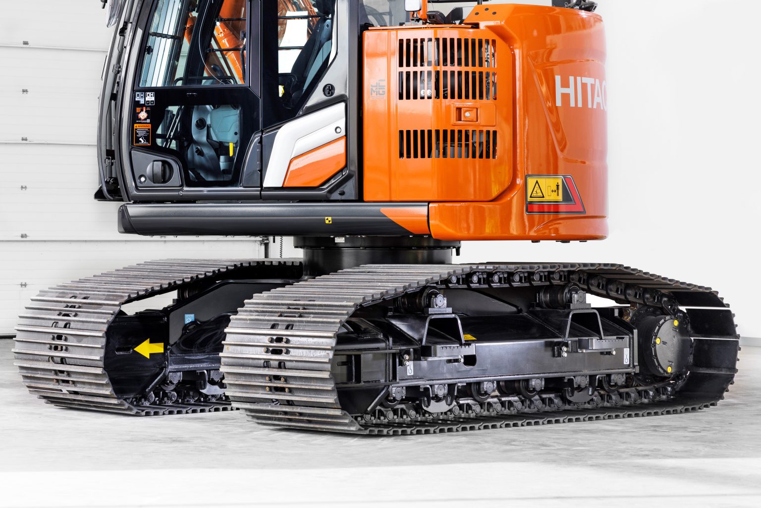 Hitachi ZX135USL-7 Forestry, green mission | e-construction