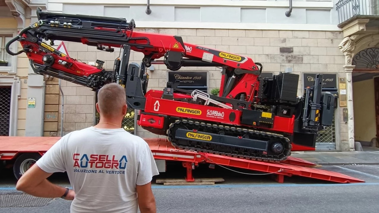 Palfinger PCC 57.002, city tool di Casella Autogru | e-construction