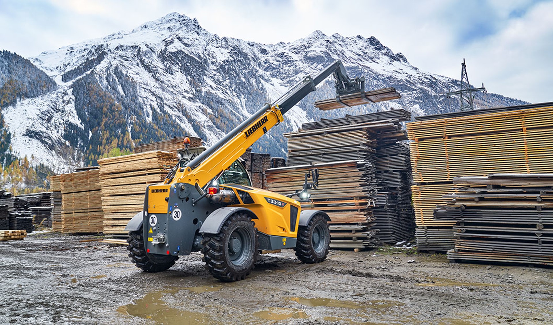 Liebherr, ad Intermat ecco il telescopico elettrificato | e-construction