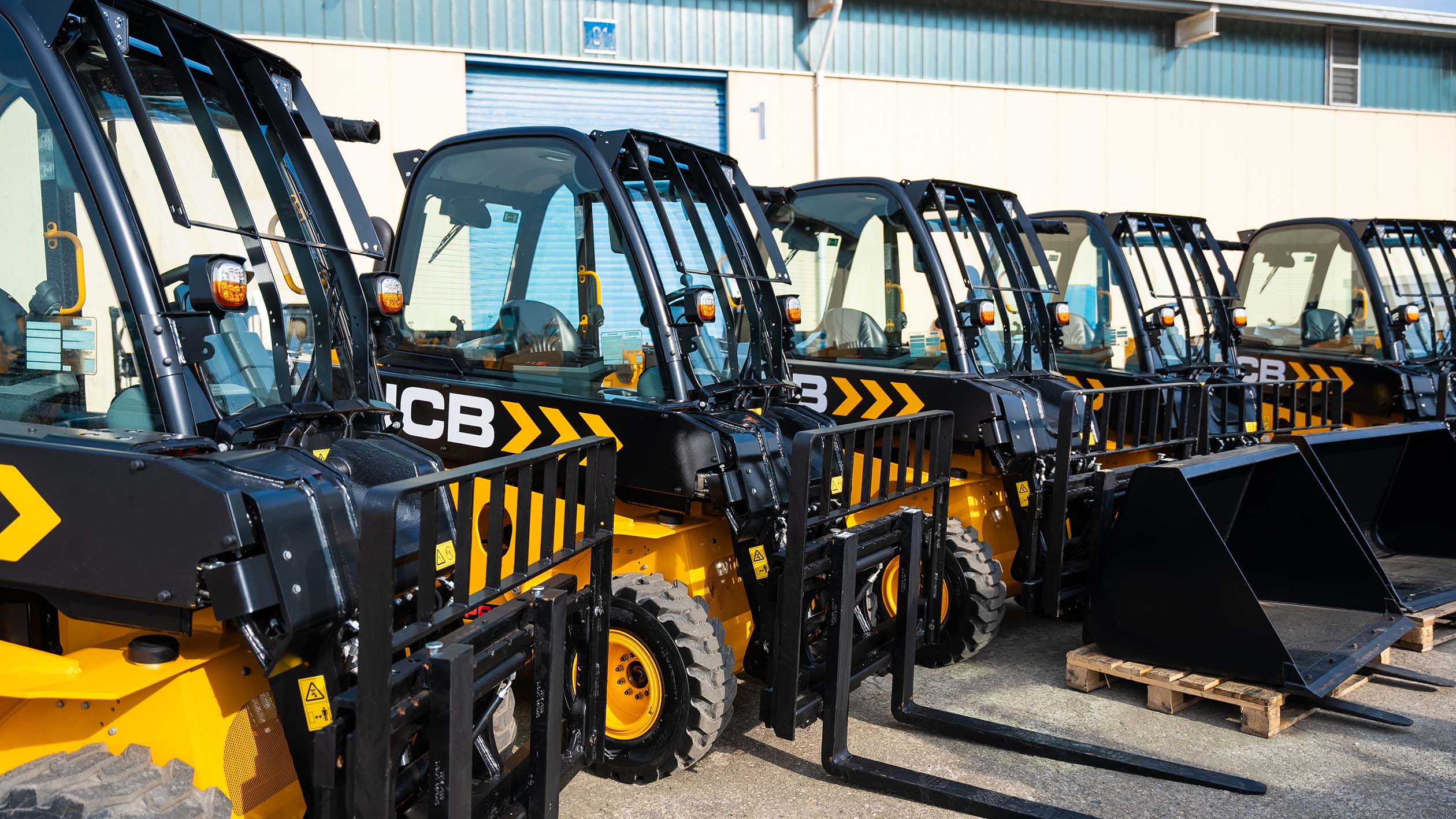 JCB Teletruk, consegnati 20 esemplari a Venpa