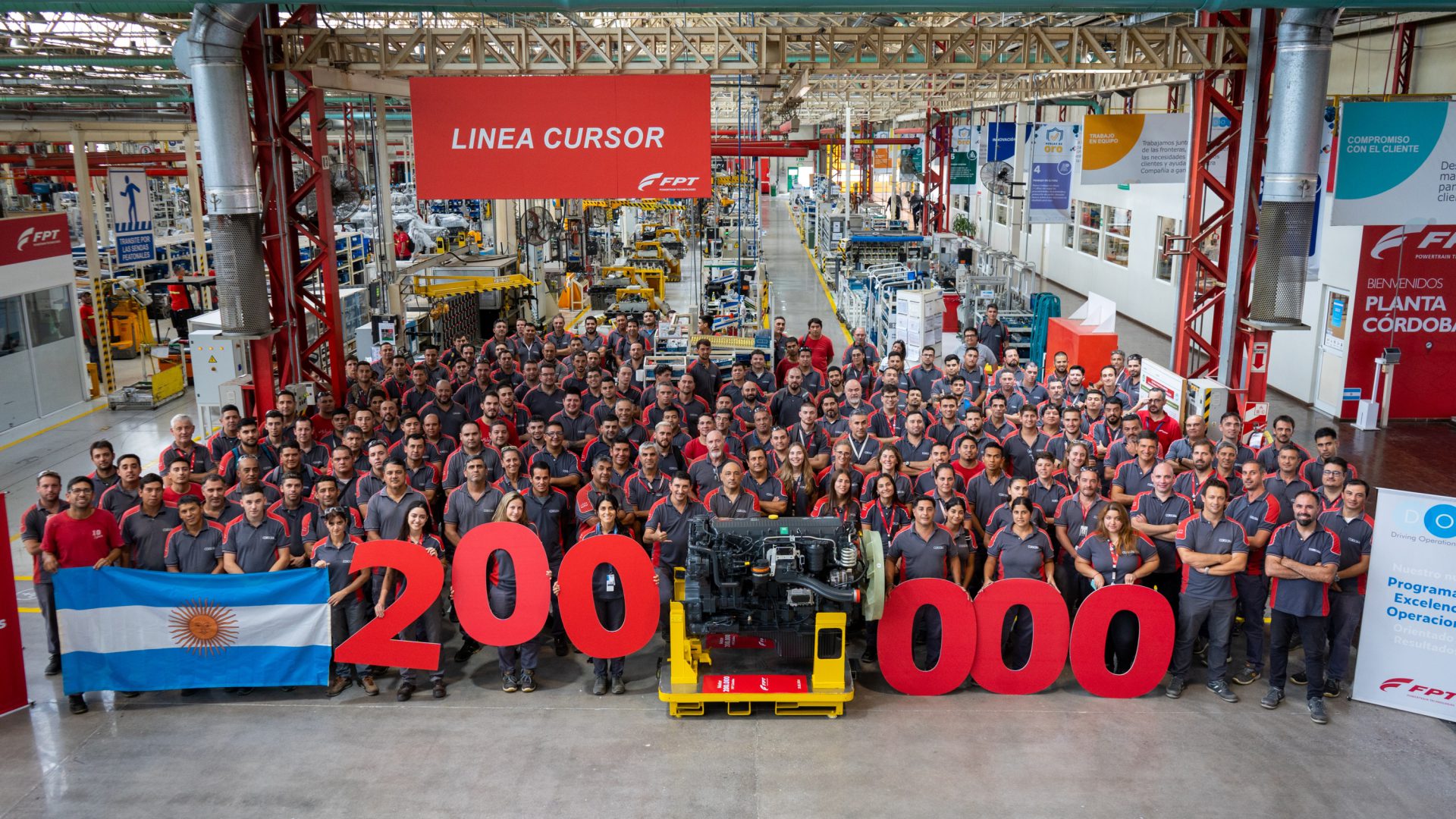 FPT Industrial: record storico per la produzione di motori