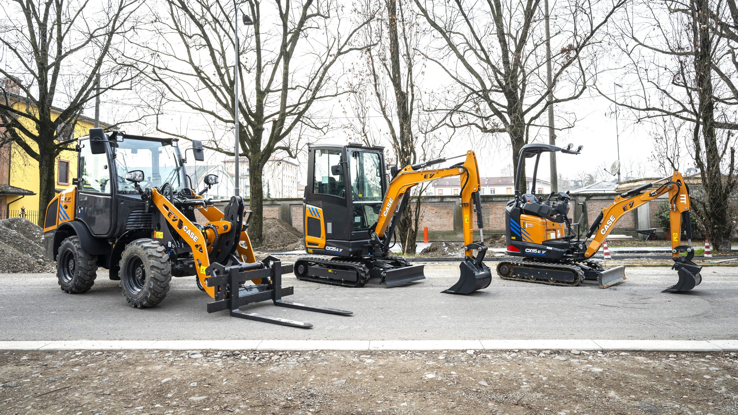 CASE ha presentato la nuova pala gommata elettrificata 12EV