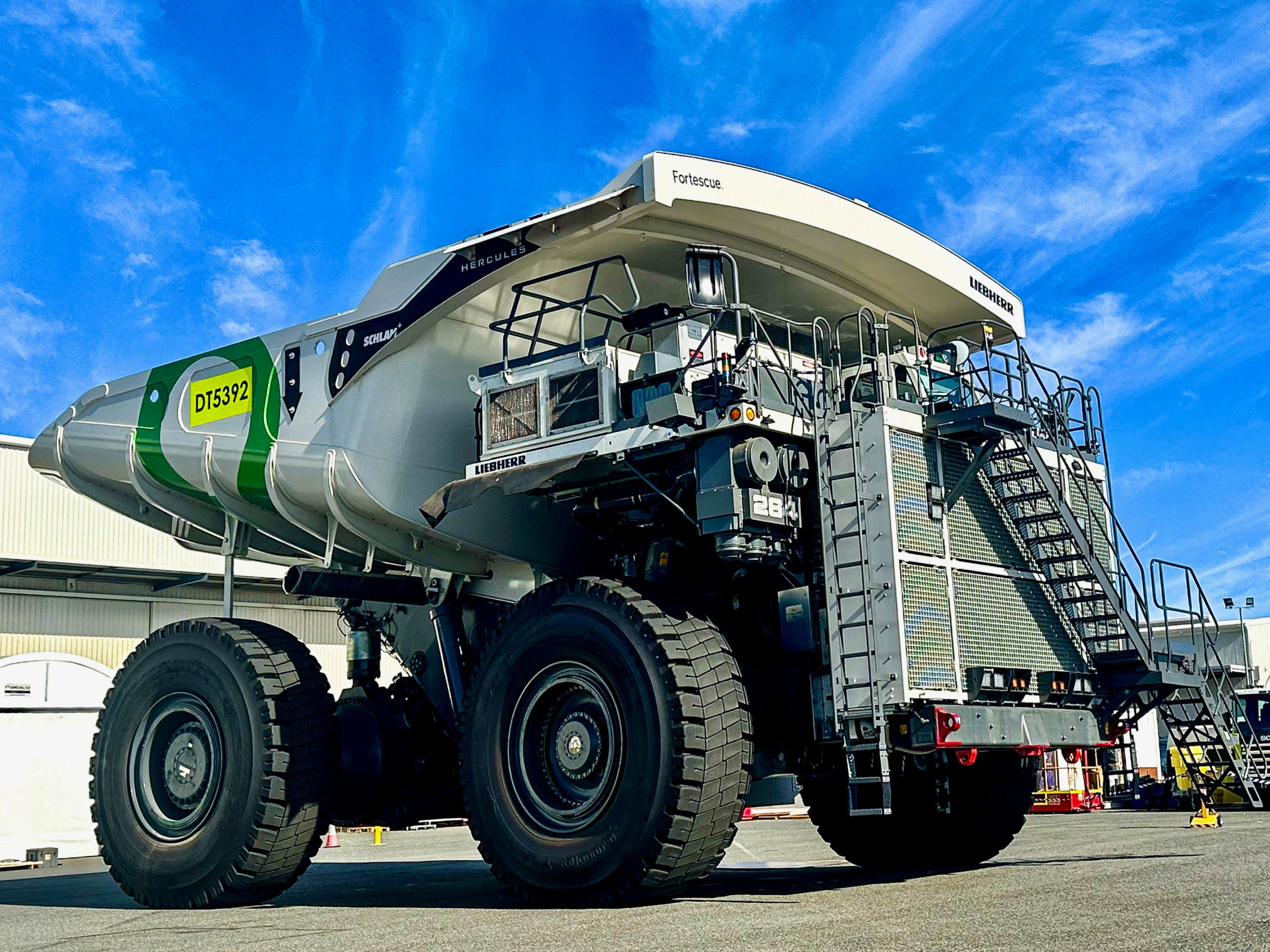 LIEBHERR inizia i test in Australia del dumper T264 ad idrogeno