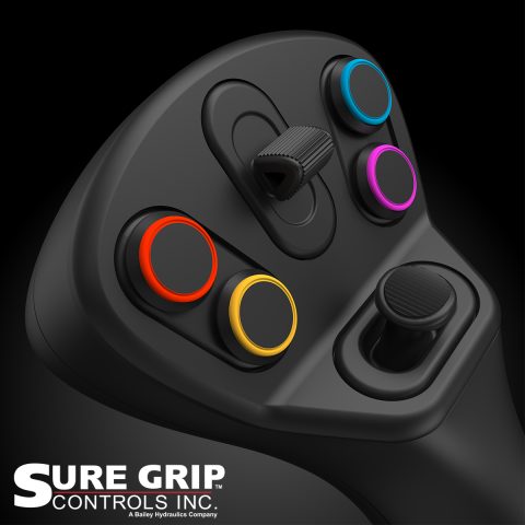 SURE GRIP CONTROLS costruisce joystick multifunzione evoluti