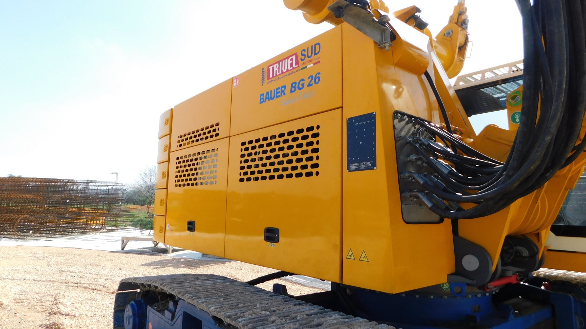 Bauer Macchine Italia ha fornito una BG26 alla Trivel Sud