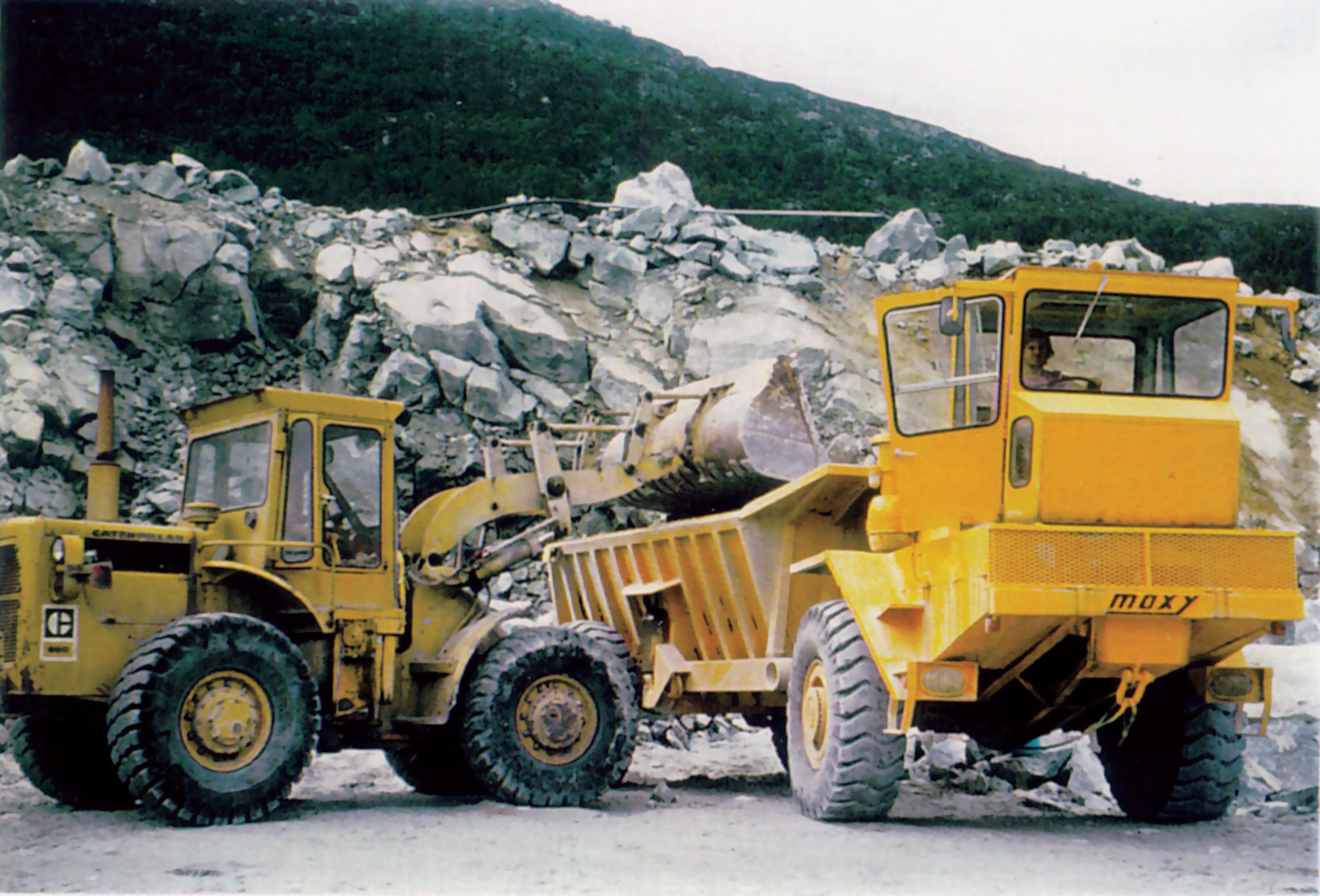 MOXY è il costruttore che è il vero padre dei dumper articolati