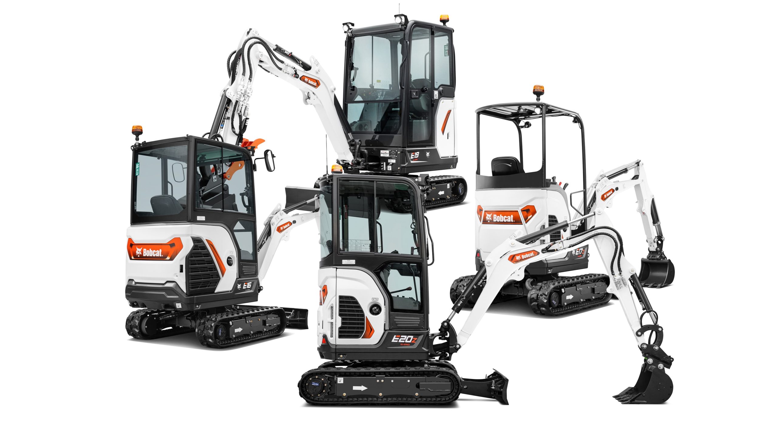 Bobcat presenta a Bauma tutti i nuovi miniescavatori da 1 a 2 ton