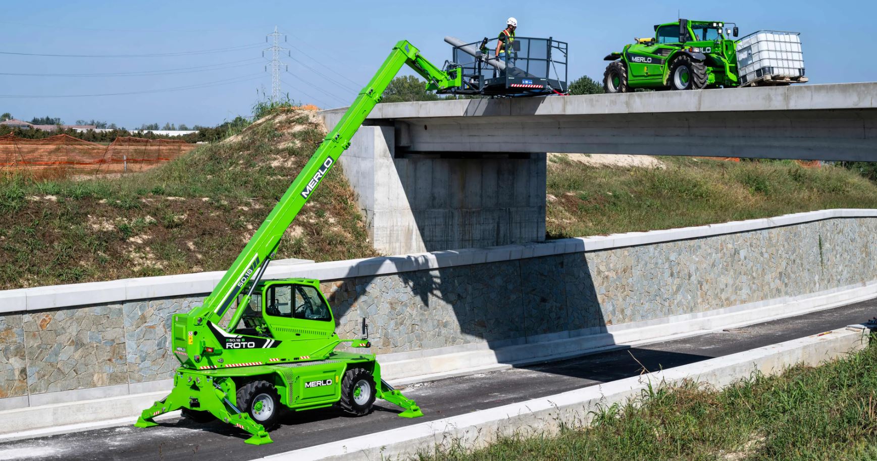 MERLO. A Bauma svelata nuova gamma sollevatori rotativi ROTO