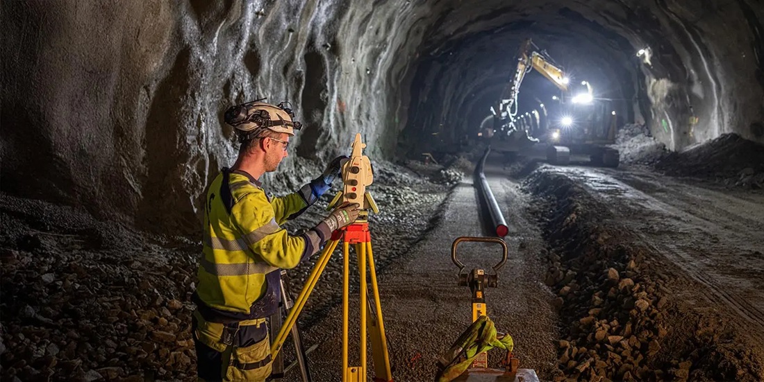 Leica Geosystems e Skanska per il tunnel del progetto Rogfast